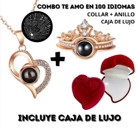 Combo Te Amo 100 idiomas | Centro Comercial Online Yo Compro en 4B